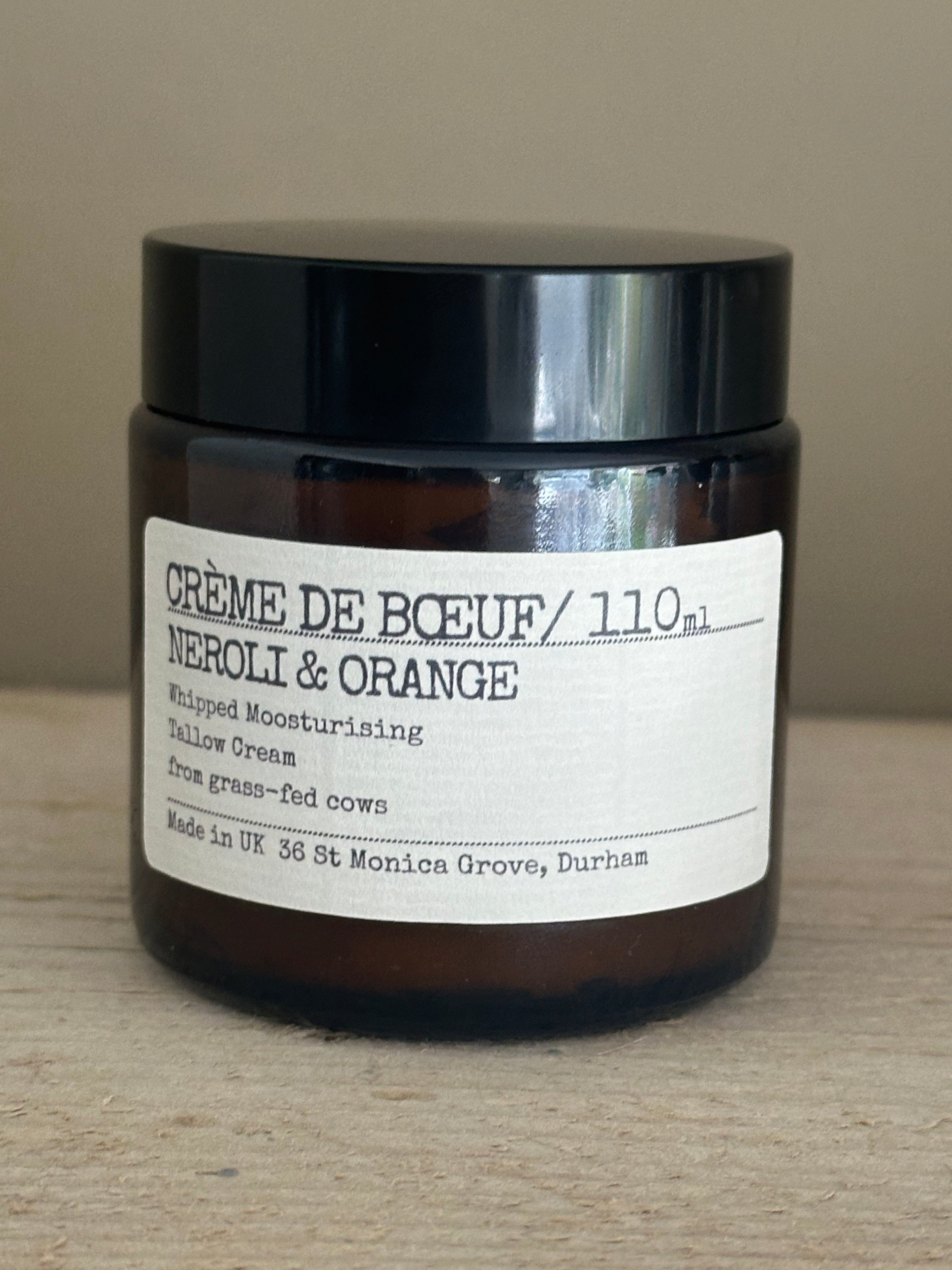 Neroli & Orange Whipped Moosturising Tallow Cream – Crème de Boeuf